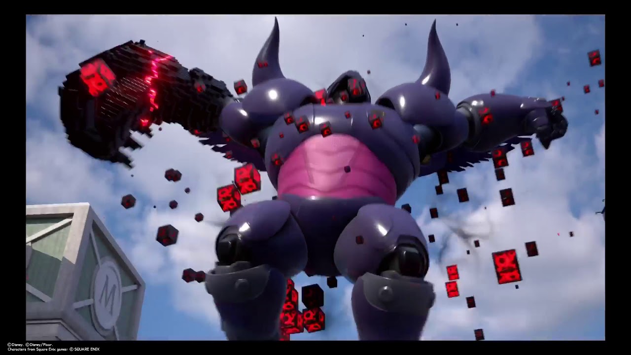 Kingdom Hearts 3 ReMind - Dark Baymax (NG+) (Critical Mode) (Level 1 ...