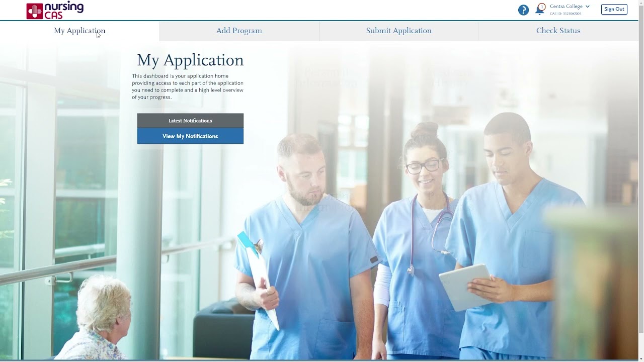 NursingCAS Application How-To - YouTube