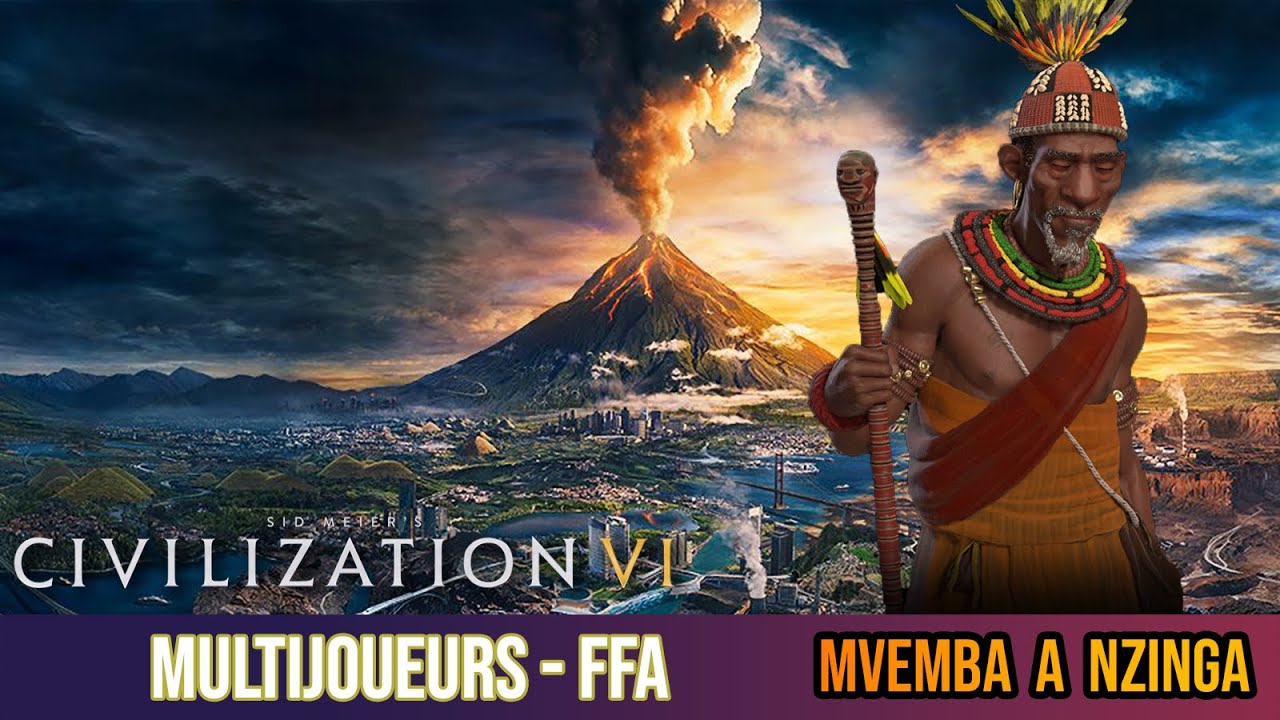Civilization VI Multijoueurs - Mvemba A Nzinga - FFA - YouTube