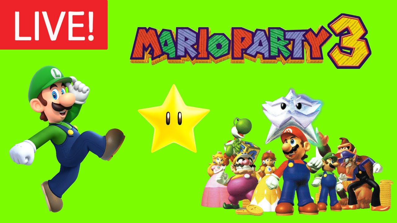 Mario Party 3 Live Stream Part 1 Classic N64 Game Coming To NSO ...