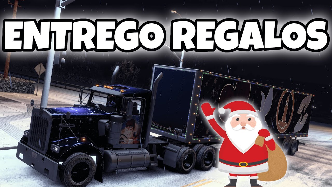 Trailero Mexicano #33 Entregando REGALOS Navideños! Evento Navideño ...