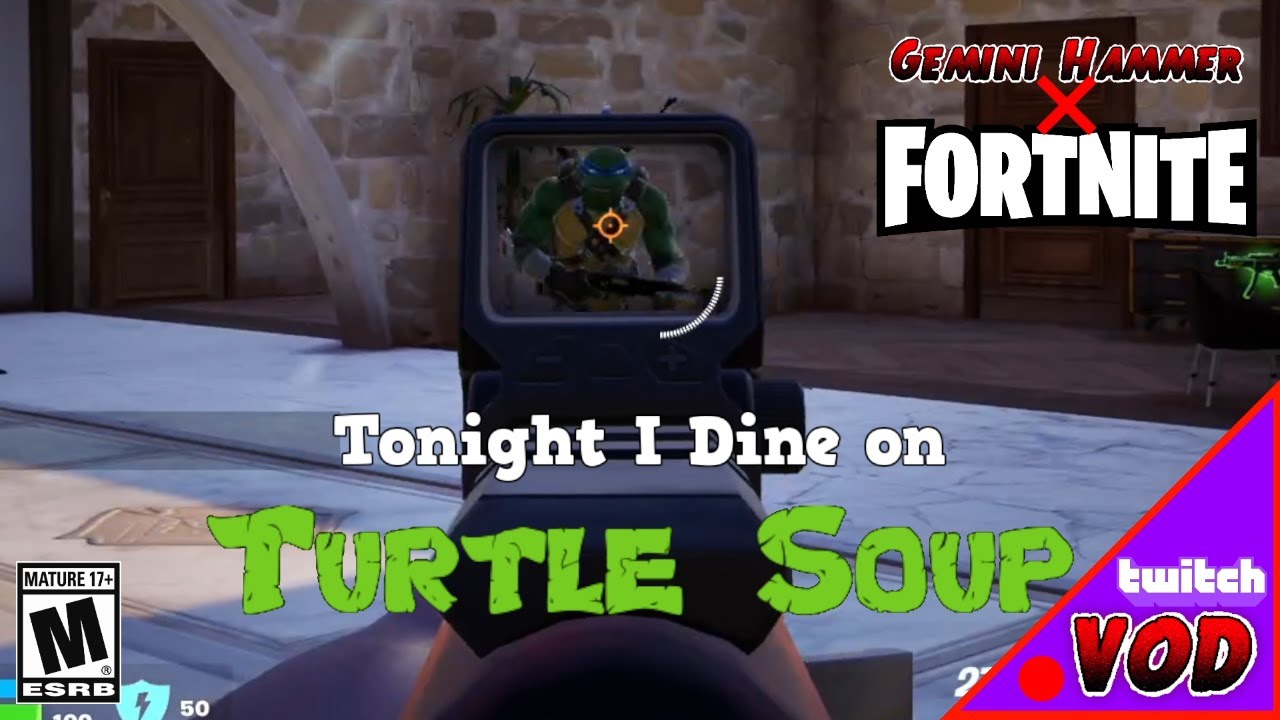 Is that a 6 foot turtle? What the Shell?! - FORTNITE WEEK - YouTube