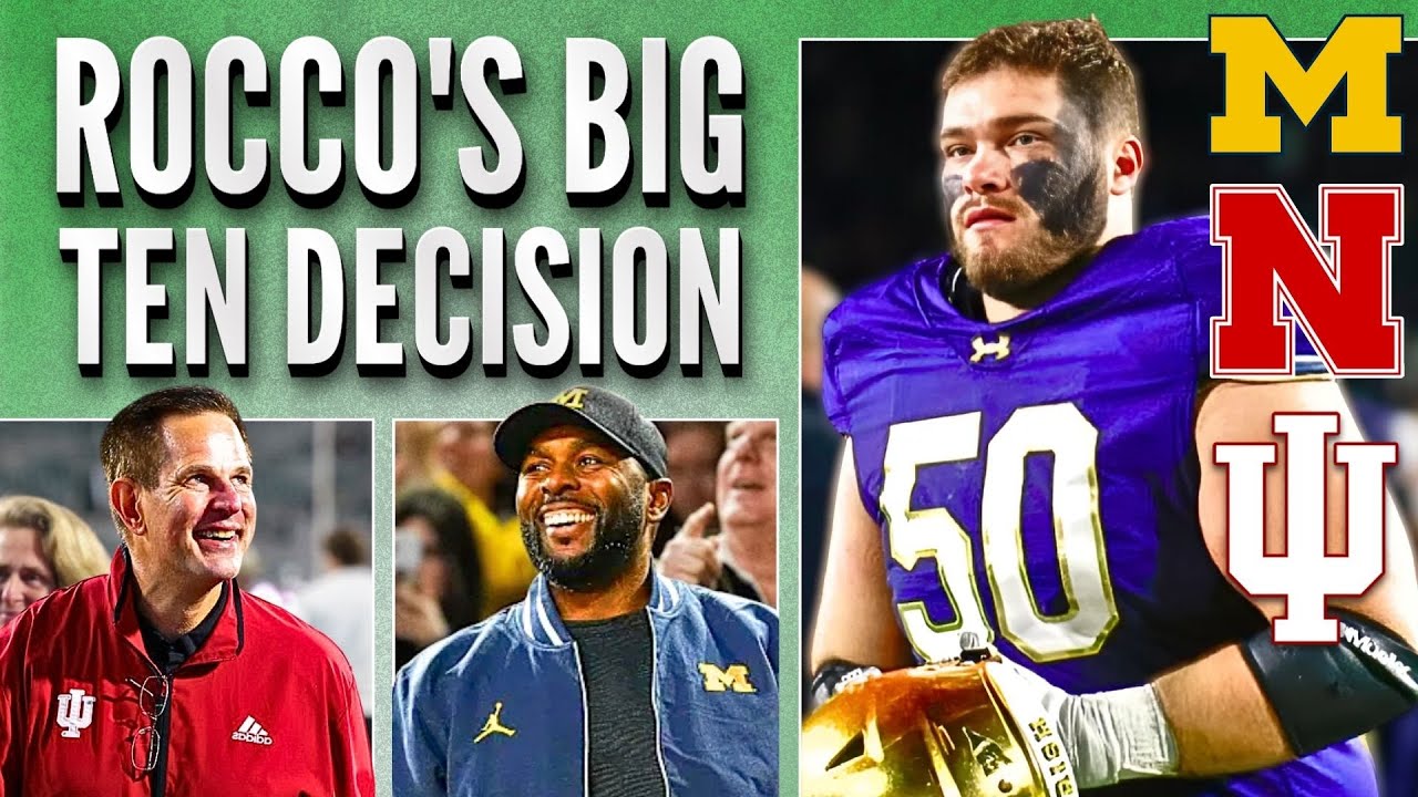 3 Big Ten Teams in Fierce Battle for A Top Offensive Lineman - YouTube
