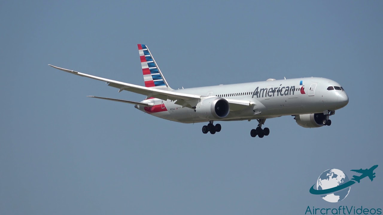 American Airlines 787-9 Dreamliner [N833AA] -- UHD 4K - YouTube