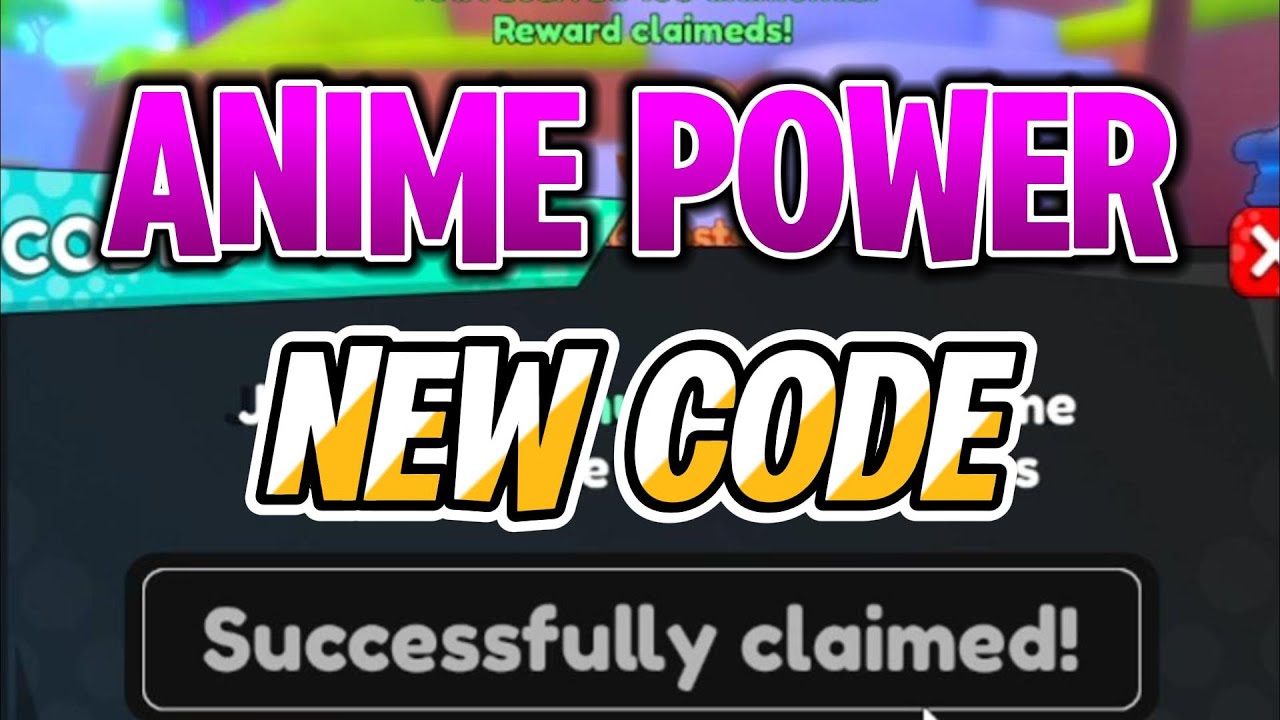 *WORKING CODE* Anime Power Code for March 2025 - YouTube