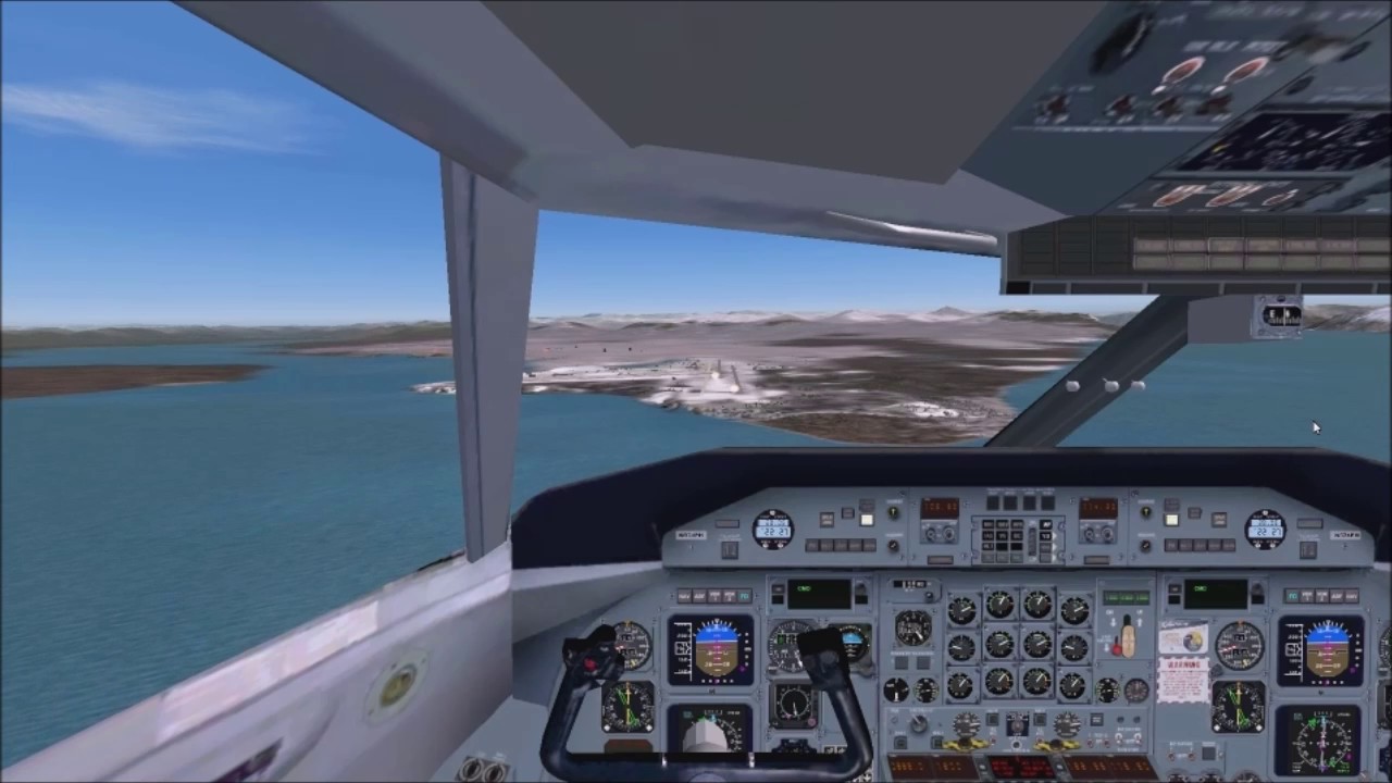 FS2004 - Approach & Landing Rwy6L Ted Stevens Intl. (PANC) Anchorage ...