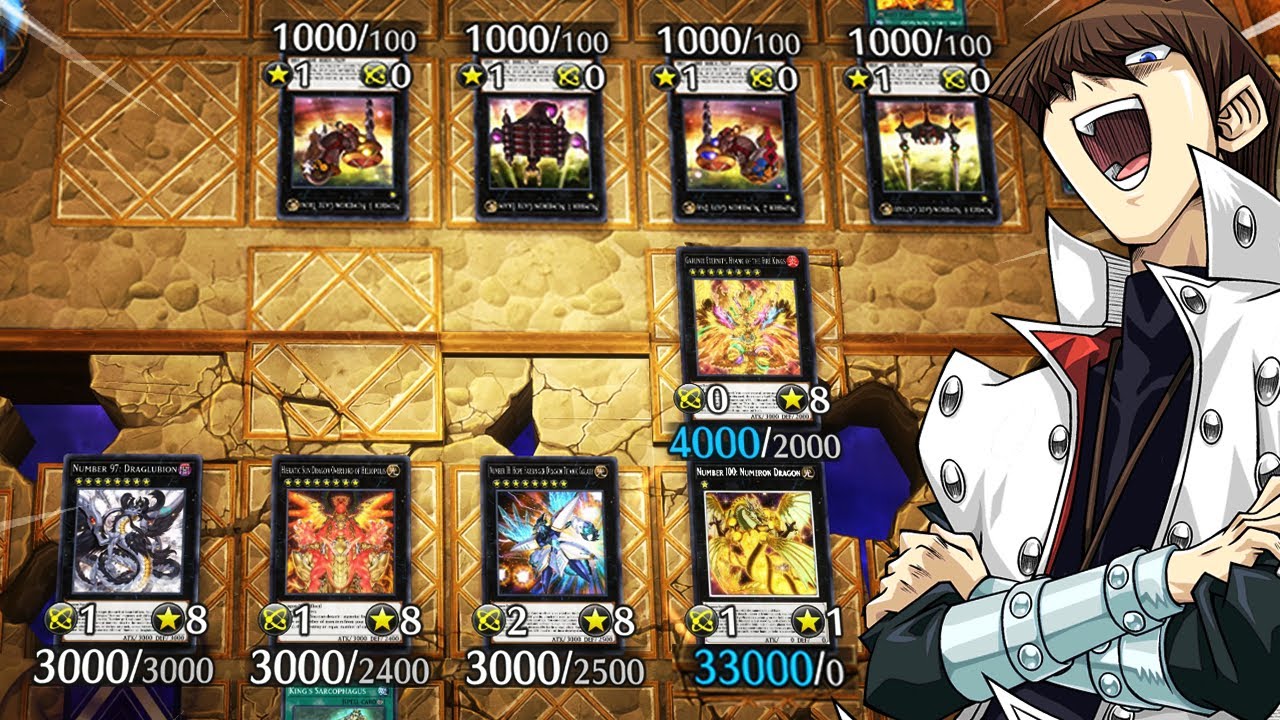 WHEN YOU BULLY A NUMERON UGA BOGA WITH A HUGE GOLDEN DRAGON IN YUGIOH ...