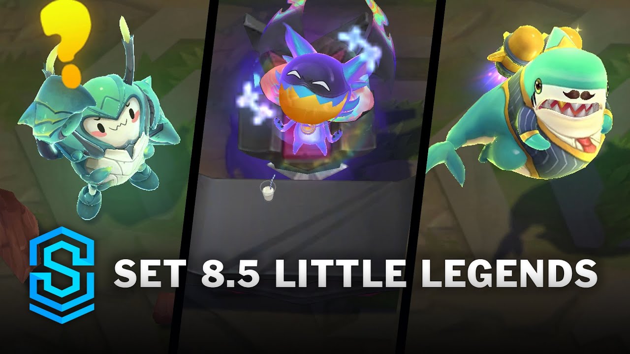 Set 8.5 Little Legends | Shork, Scuttle, Noctero & More - YouTube