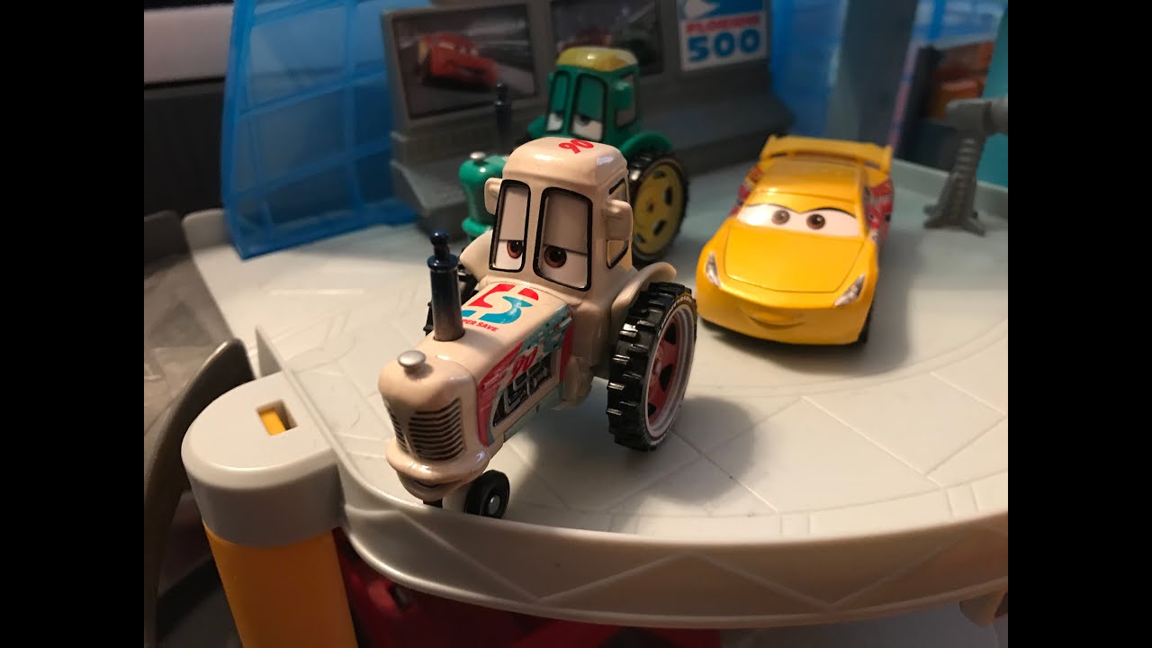 Disney Cars 2021 Bumper Save Racing Tractor Review - YouTube