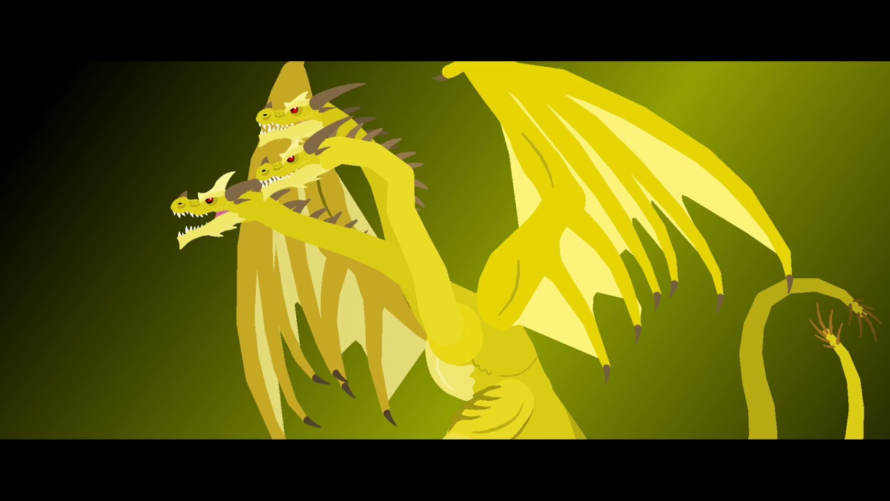 Costume lord verse king ghidorah roar sound effects - YouTube