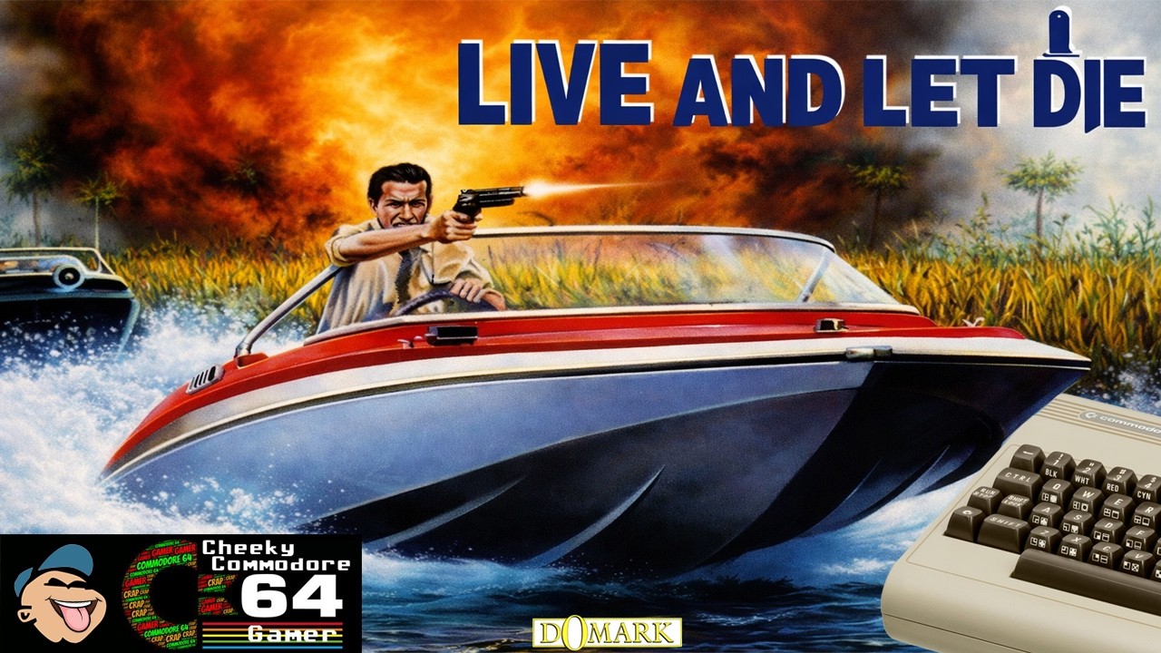LIVE AND LET DIE – Commodore 64 (1988) | High-Speed Boat Combat in the ...