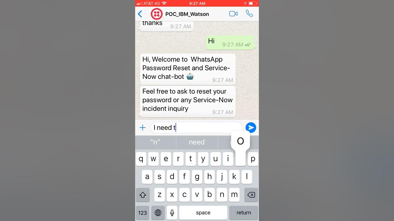 Day 1 - Twilio WhatsApp - IBM Watson Assistant - YouTube