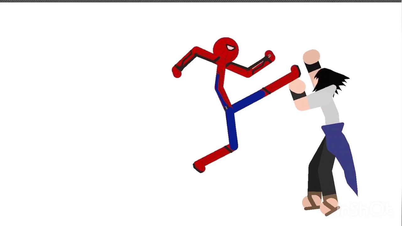 spiderman vs sasuke - YouTube