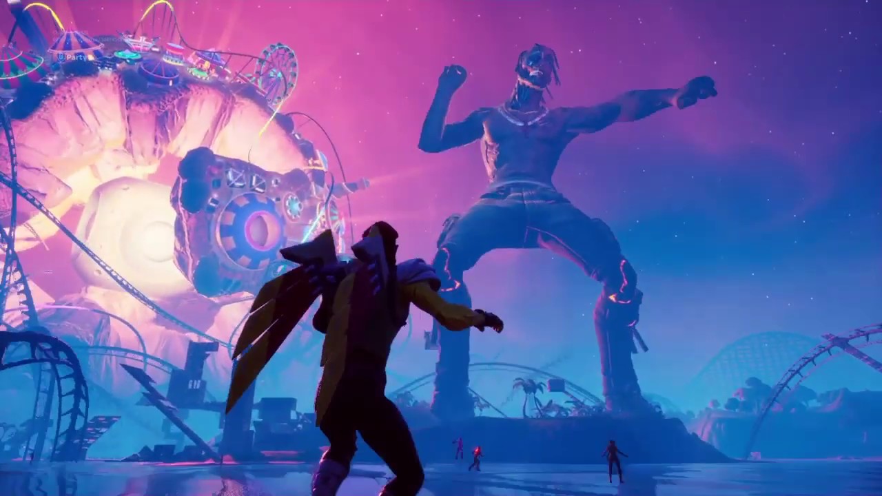 TRAVIS SCOTT EVENT - YouTube