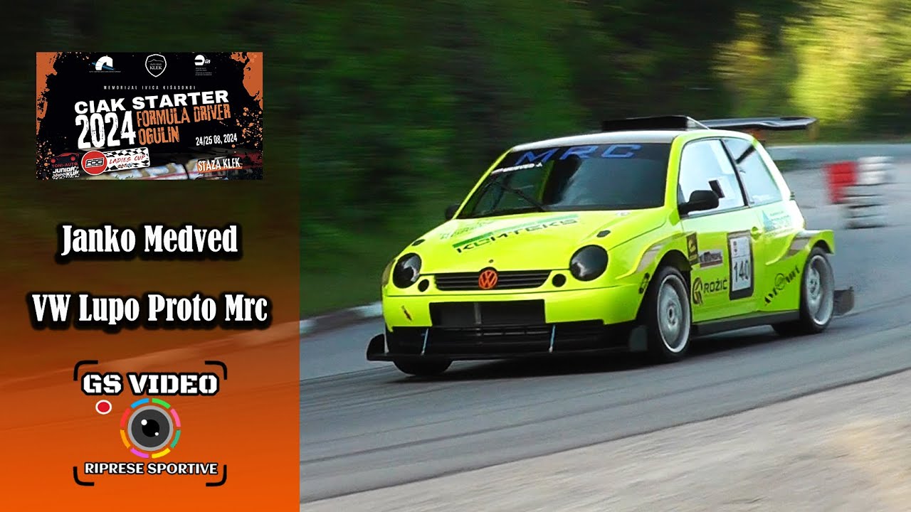 CIAK STARTER Formula Driver Ogulin 2024 | Janko Medved | VW Lupo Proto ...