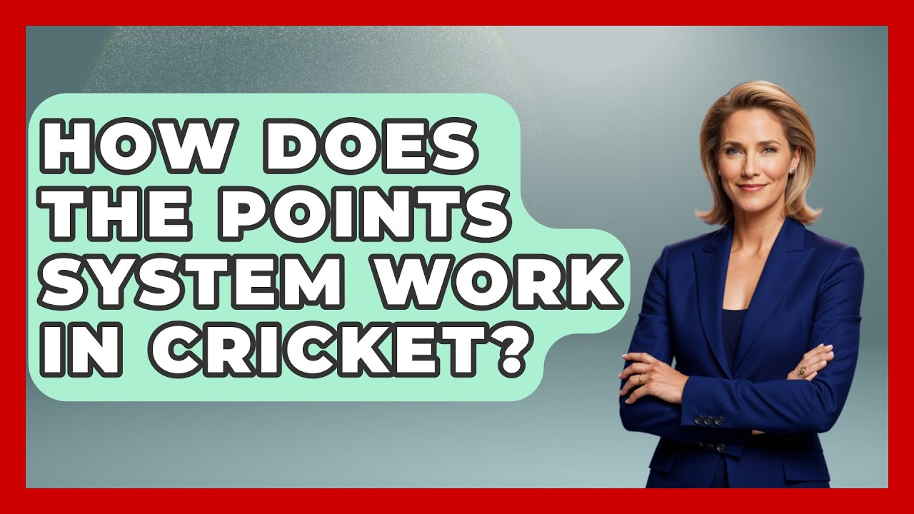 How Does the Points System Work in Cricket? | Go-To Cricket Guide - YouTube