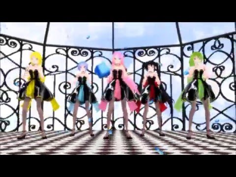 [MMD] Sexy Love - IYDD (Aoki-Luka-Rin-Zatsune-Sonika)