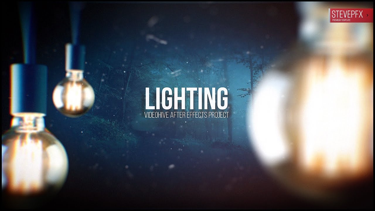 Lighting After Effects template. Lamps Slideshow - YouTube