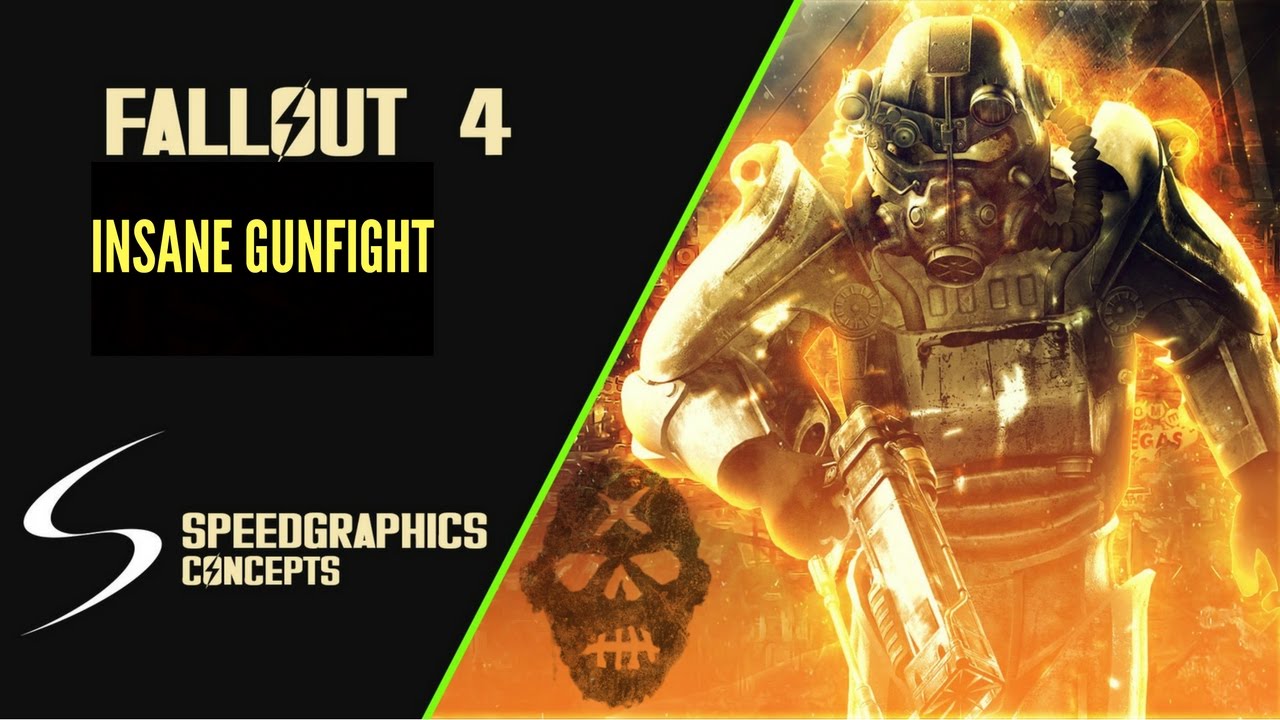 Fallout 4: Insane Gunfight - YouTube