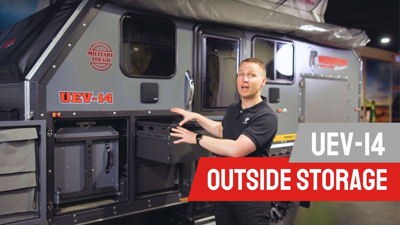 CONQUEROR UEV-14 | Outside Storage Walk-Through | Australian Model ...