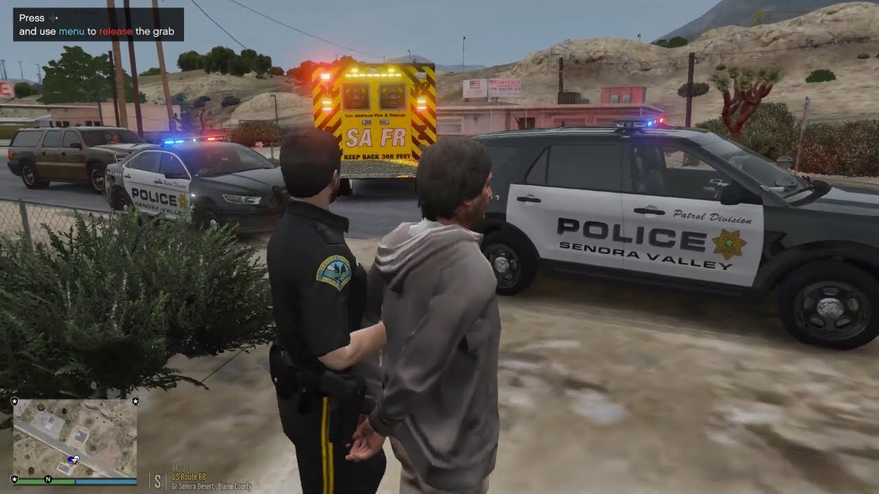 Gta 5 Lspdfr Playing Senora Valley Police Officer - Small Town Cop #gta ...