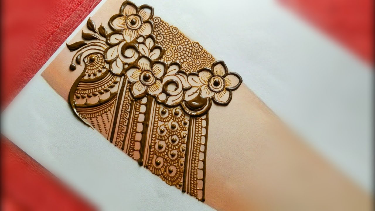 Bridal start-up mehndi design day 6 #simplemehndi #mehandi #easymehndi ...