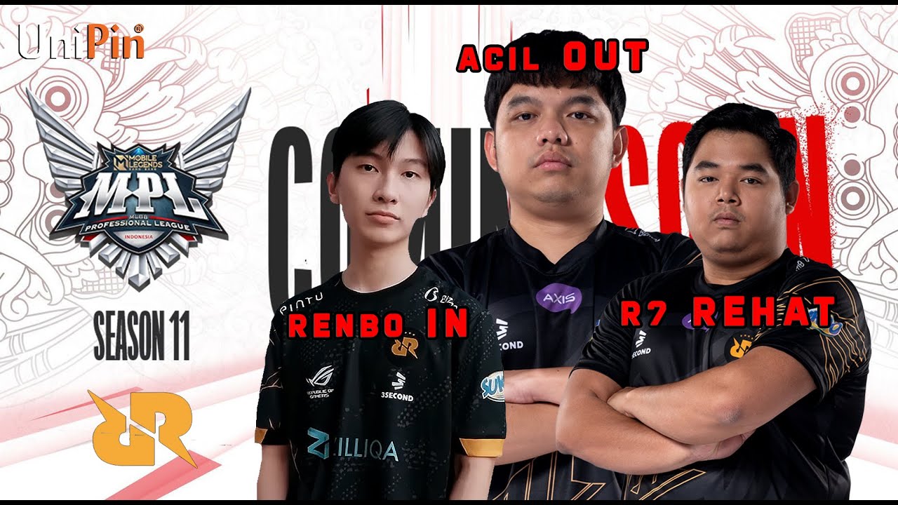 ROMBAK BESAR RRQ HOSHI! RRQ RENBO, ONIC ACIL & ROSTER LOCK RESMI MPL ID S11! - UPNEWS 105 - YouTube
