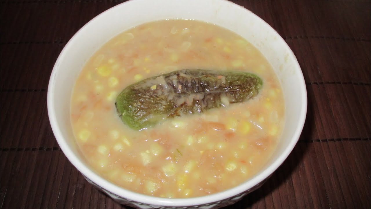 Como Hacer Frijoles Fritos Con Elote - YouTube