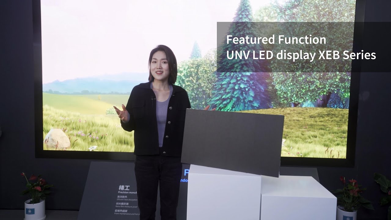 Featured Function - UNV LED Display XEB Series - YouTube