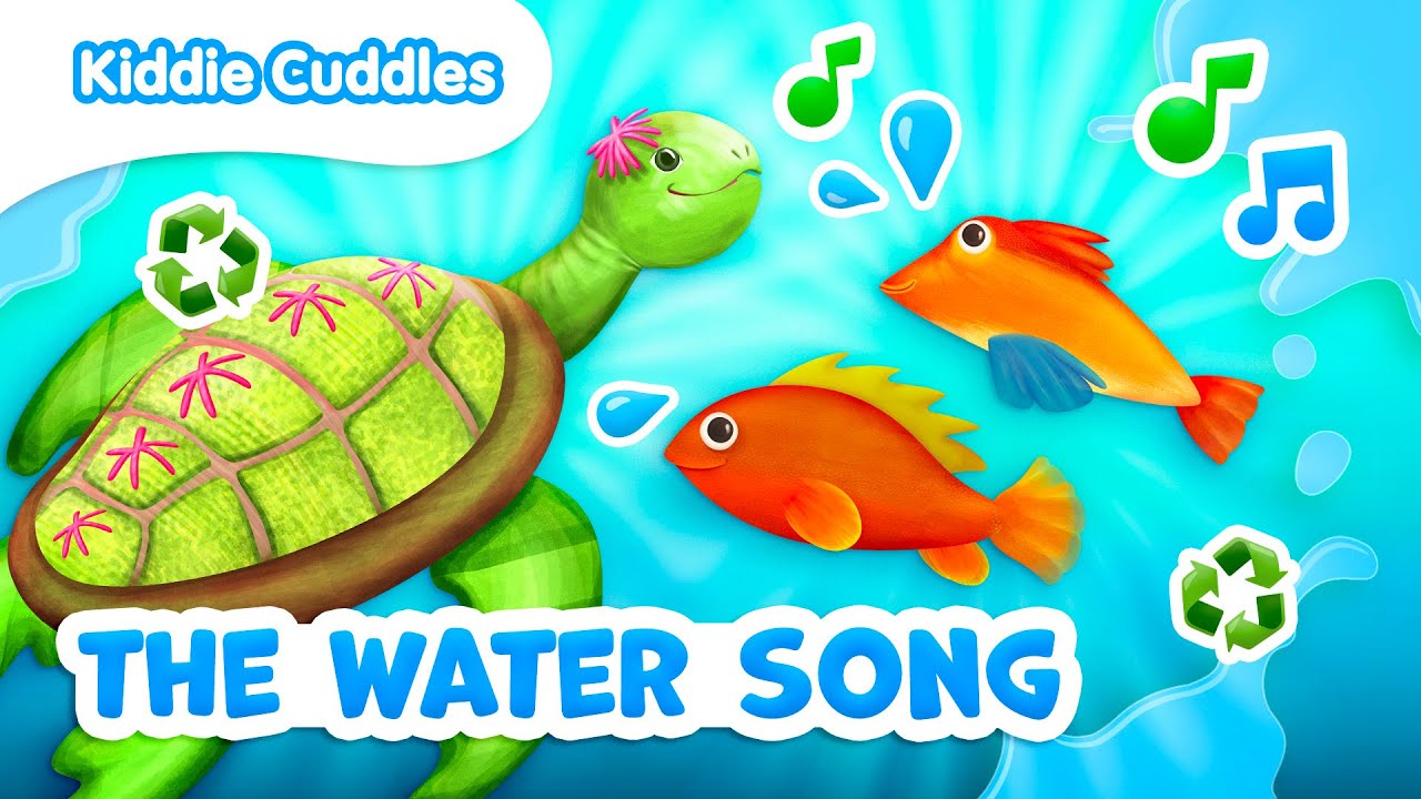 The Water Song for Kids | #WorldWaterDay | Kiddie Cuddles - YouTube