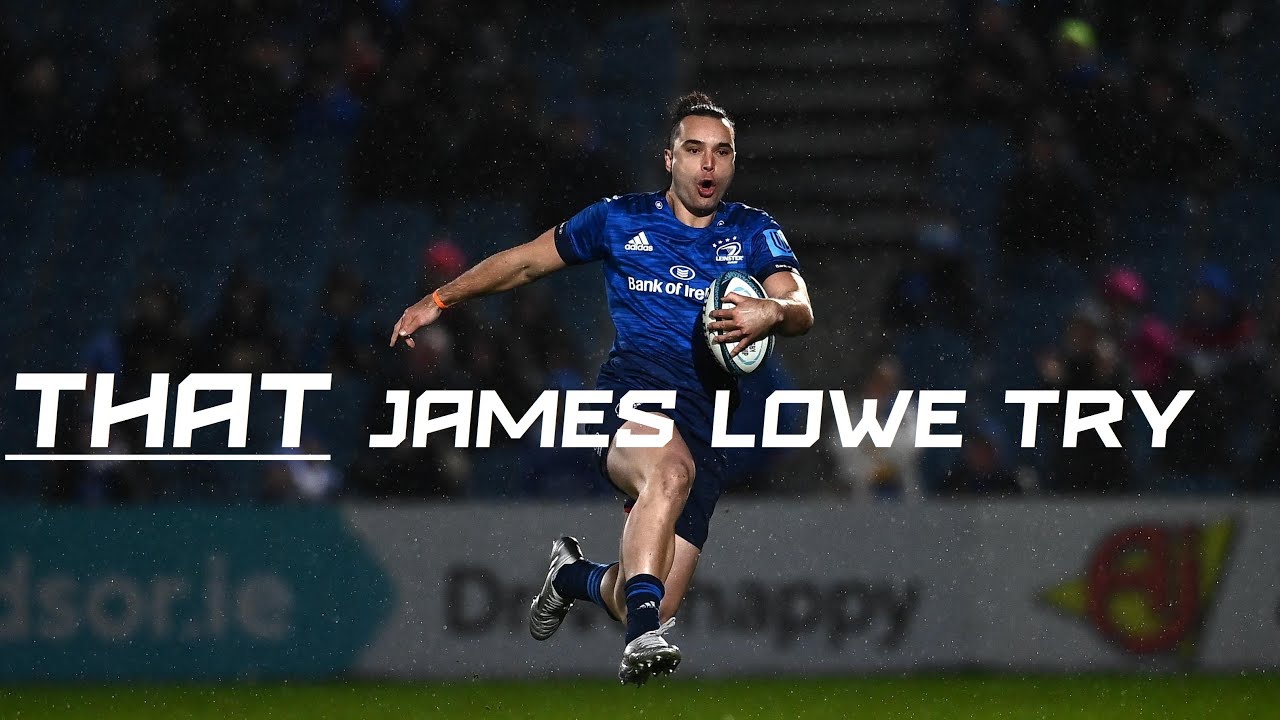 THAT James Lowe try v Ospreys | URC | 20 February 2022 - YouTube