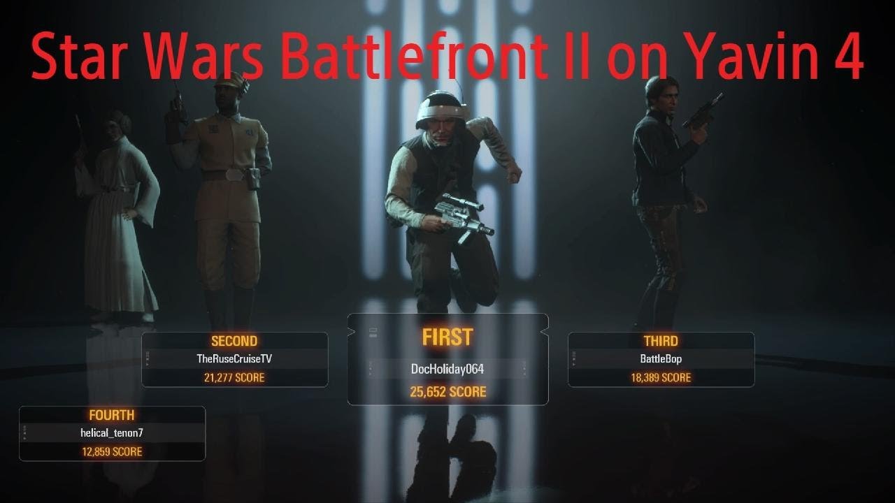 Star Wars Battlefront II on Yavin 4 - YouTube