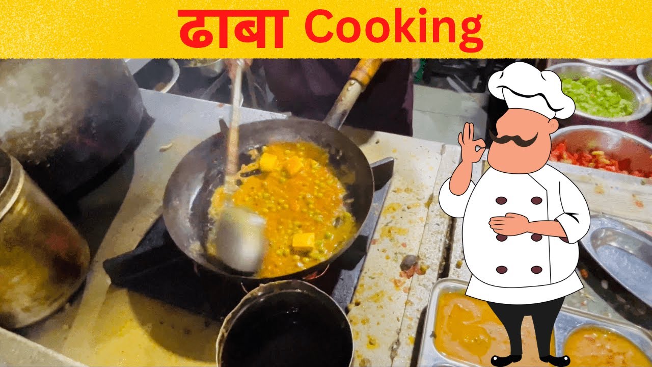 Chef Continuous Cooking | Dhaba Style | Indian Street Food - YouTube