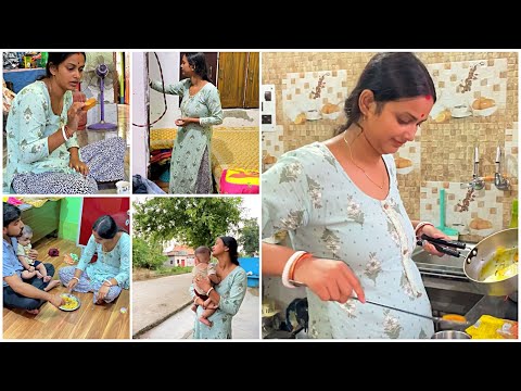 ऐसे ख़ुशहाल ज़िंदगी कौन नहीं चाहता 😍 | House Cleaning Vlog Indian Saree ...