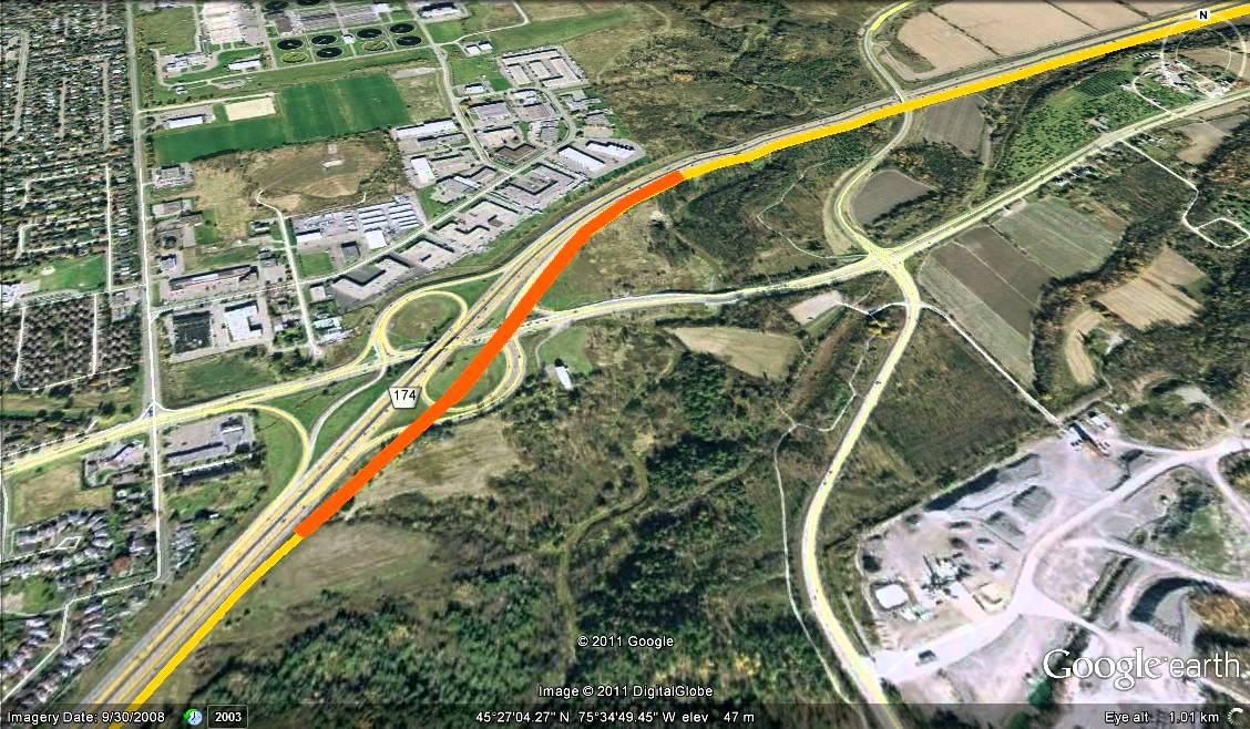 Ottawa LRT Extension Path - YouTube