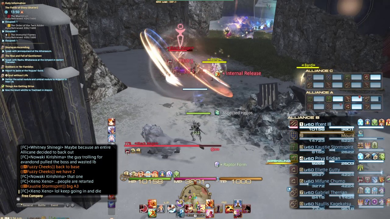 FF14 Monk PvP - YouTube