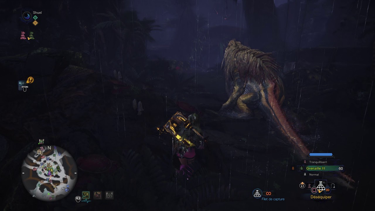 MHW capturer le Nekker - YouTube