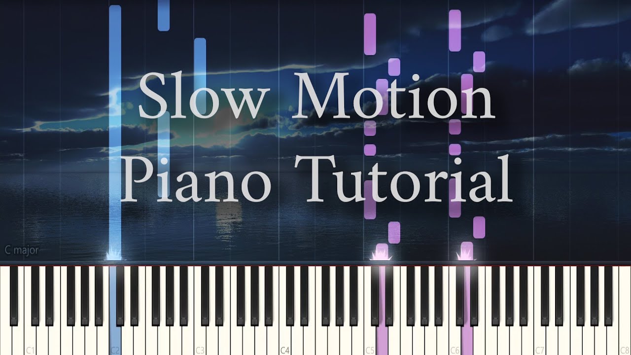 TREASURE "Slow Motion" - Piano Tutorial (+MIDI) - YouTube
