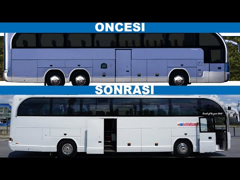 Otobüs'ün Dingilini Kesmek - Dingilsiz Temsa Dİamond / Neoplana Kafa Tutan Otobüs
