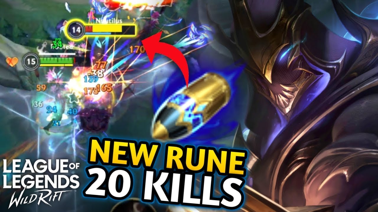 NEW ZED OP RUNE?! ( First Strike ) - Wild Rift Gameplay - YouTube