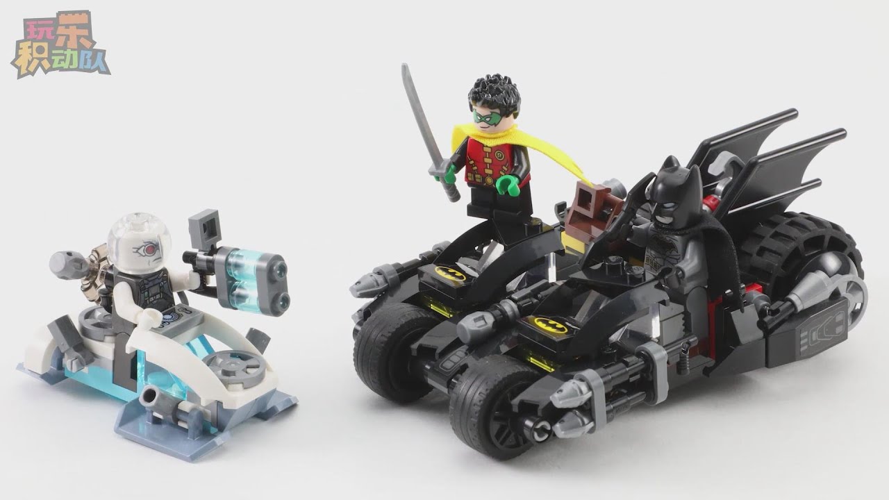 LEGO DC Batman 76118 Mr. Freeze Batcycle Battle【Stop Motion Animation ...