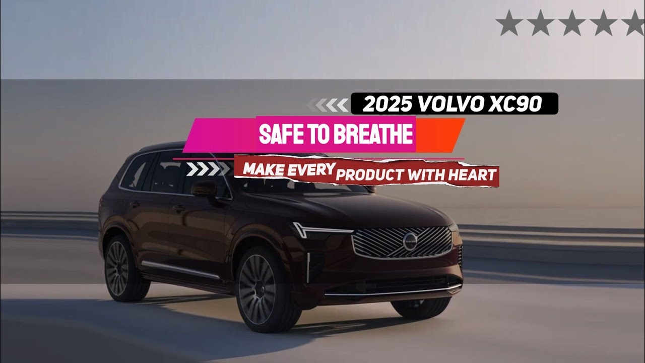 New Generation Volvo XC90, Upgraded Inside And Out, With A New 6-Seat ...