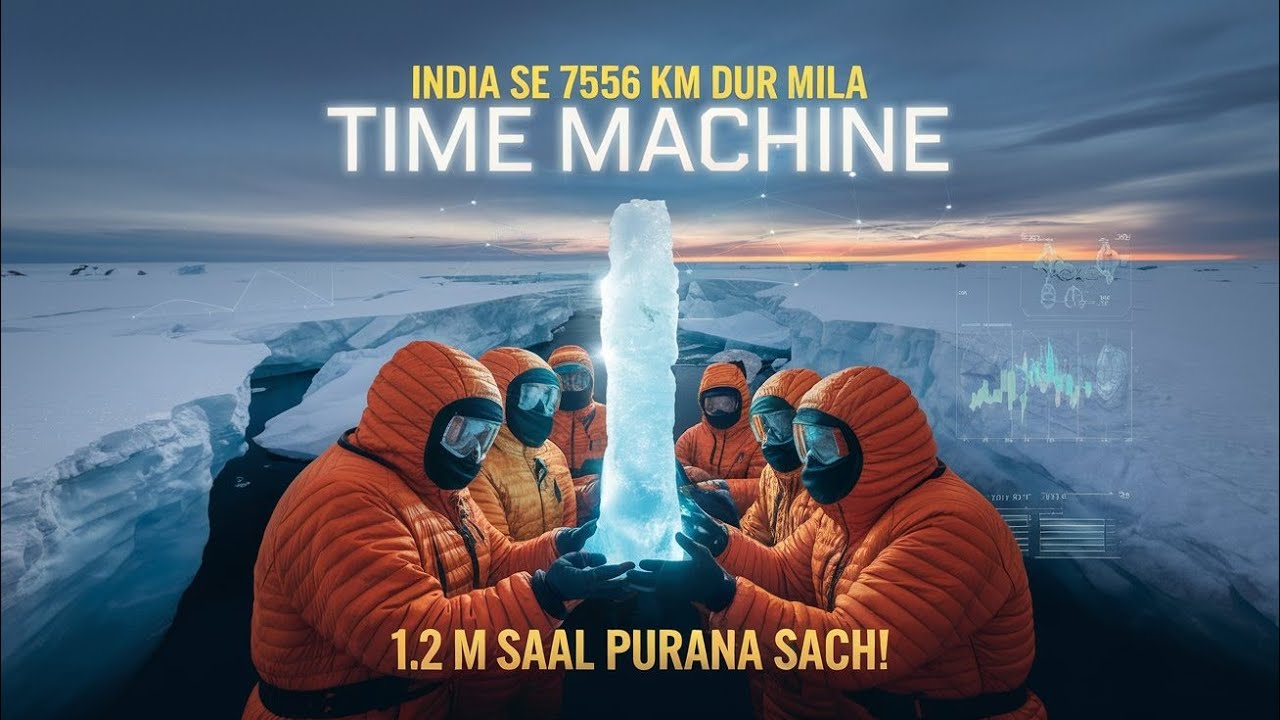 Time Machine Found in Antarctica 🇦🇶 | अंटार्कटिका की बर्फ में मिला time ...