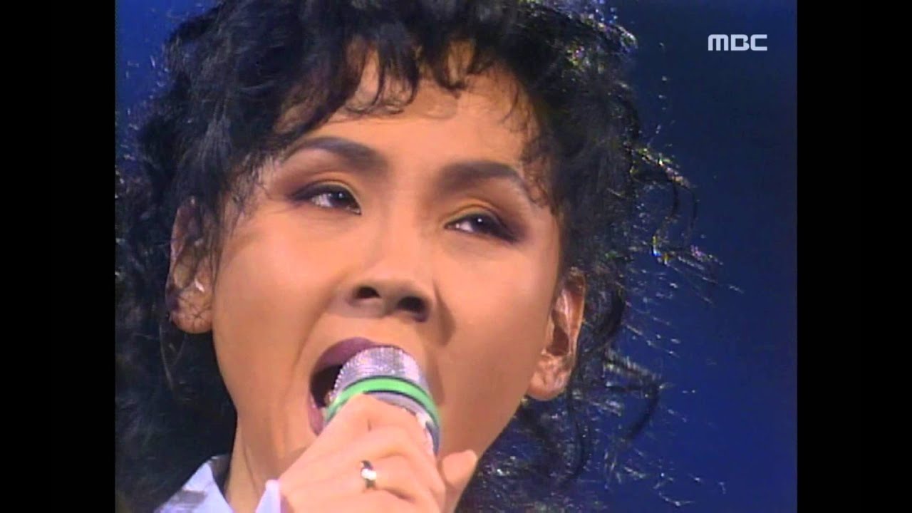 Kim Soo-hee - I'm yours, 김수희 - 애모, Saturday Night Music Show 19930821 ...