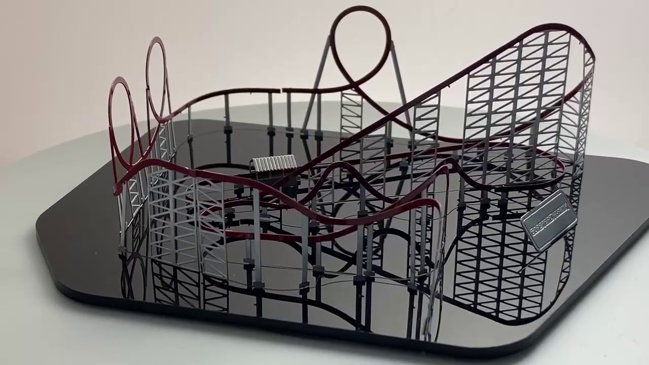 CoasterDynamix NanoCoaster GASM Roller Coaster - YouTube