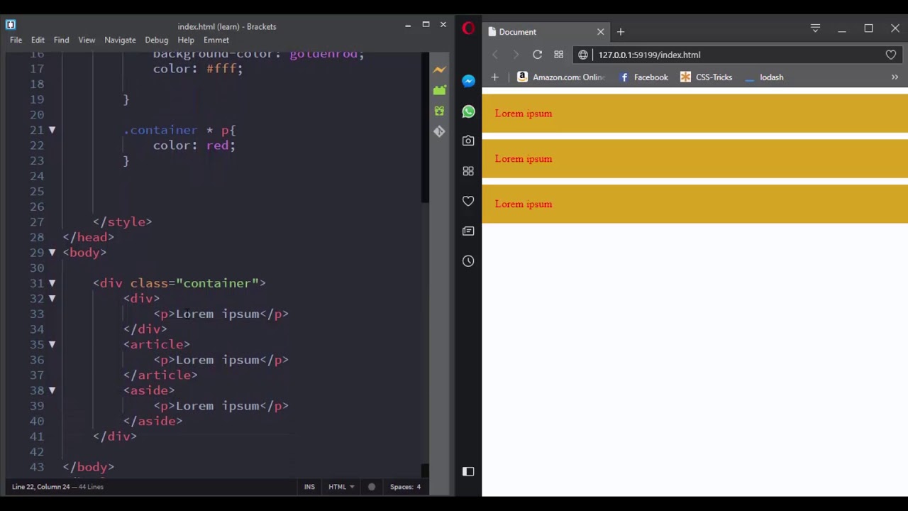 Css Universal Selector Youtube