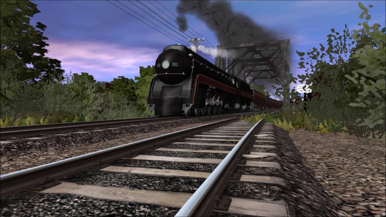 Trainz Railfanning: Episode 2. N&W Passenger Train - YouTube