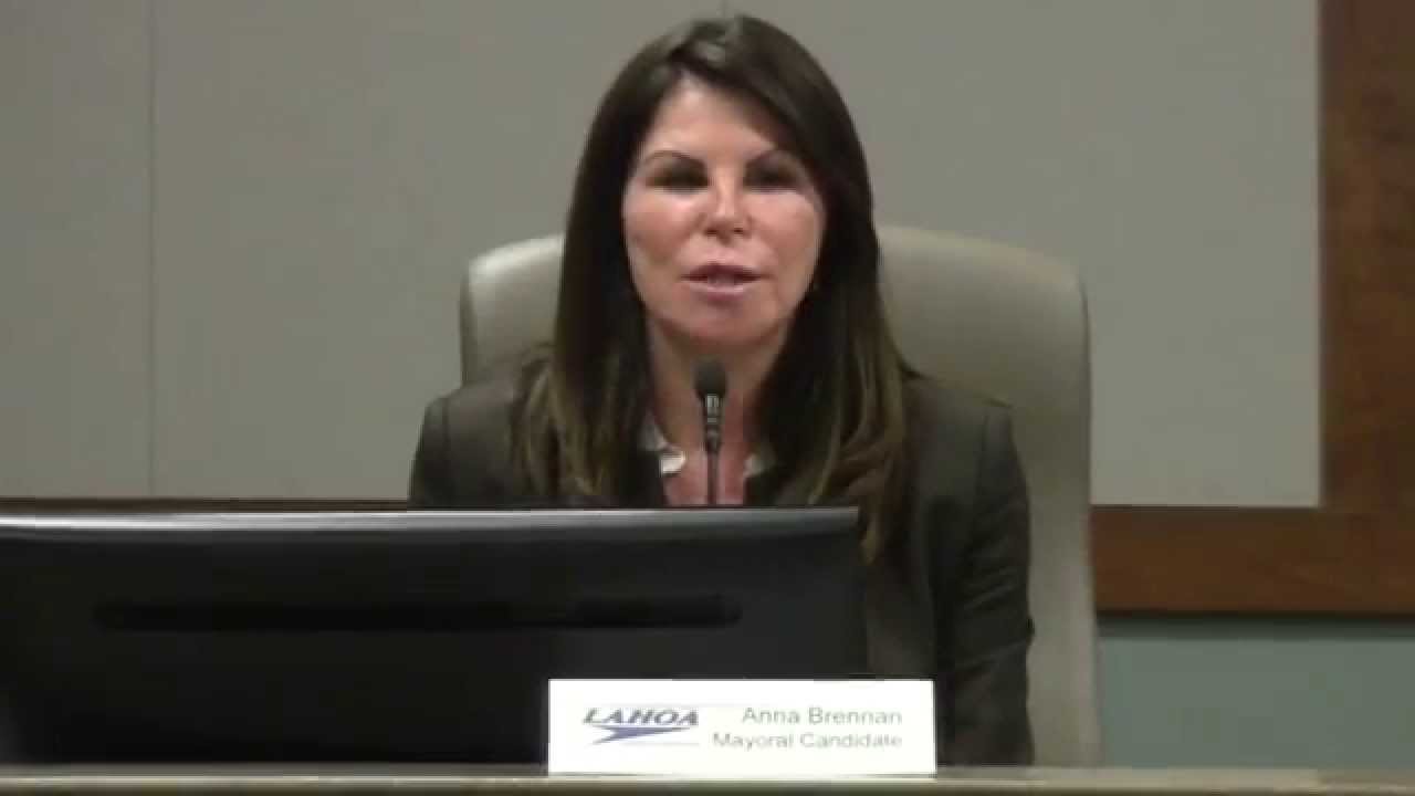 Anna Brennan and Matt Jette, candidate for City of Phoenix Mayor 2015 ...