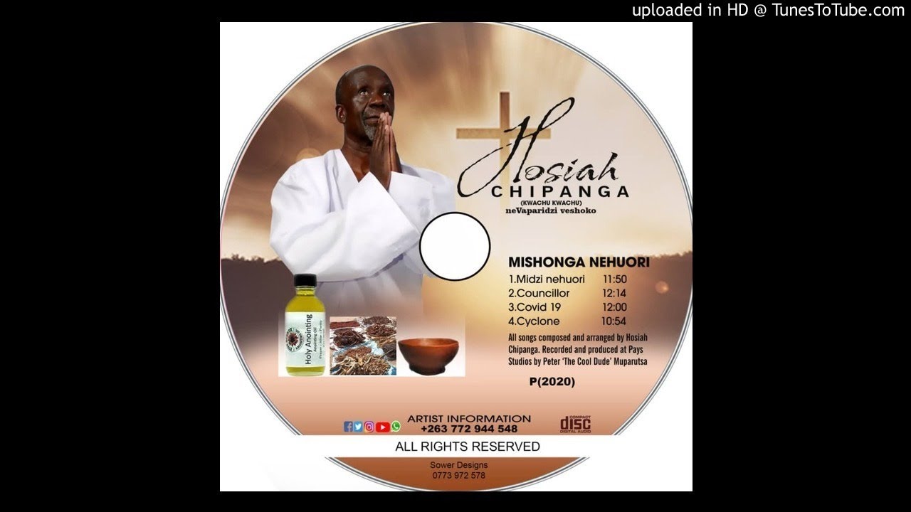 Hosiah chipanga - cyclone ( mishonga nehuroyi 2020 Album ) - YouTube