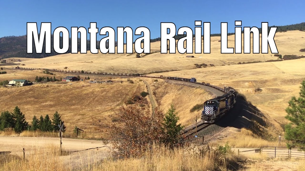Montana Rail Link SD70ACE Action - Classic EMD Locomotives - Sept 2017 ...